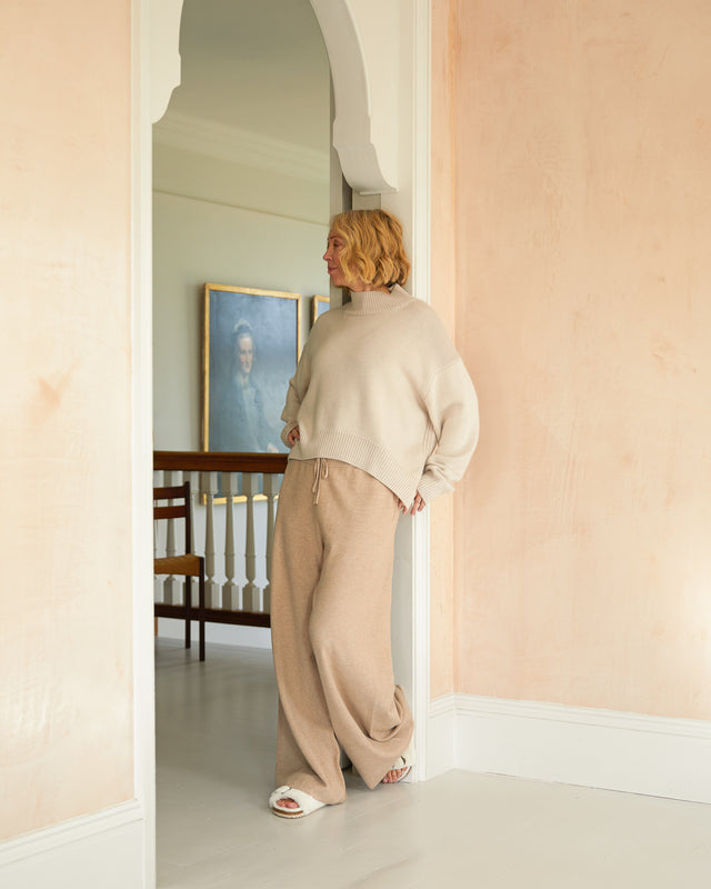 Janis Pant - Beige – Victoria Lowe Interiors